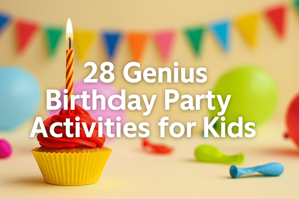 28 Genius Birthday Party Activities for Kids to Pull Off at Home